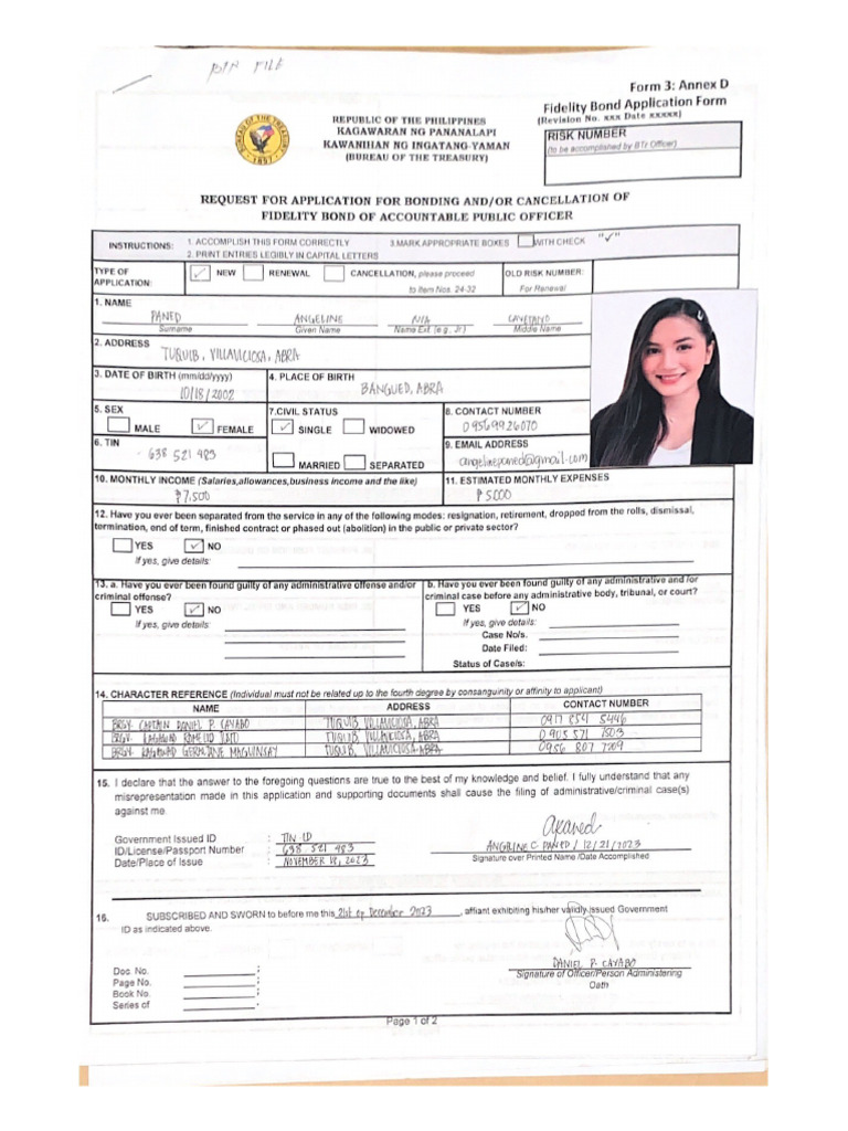 Fidelity Bonding Requirements | PDF