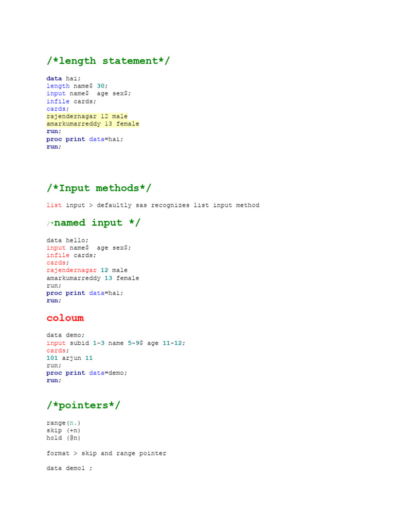 2 Input Methods | PDF