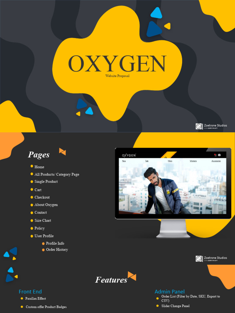 Oxygen Website Proposal | Download Free PDF | Information Technology | Internet