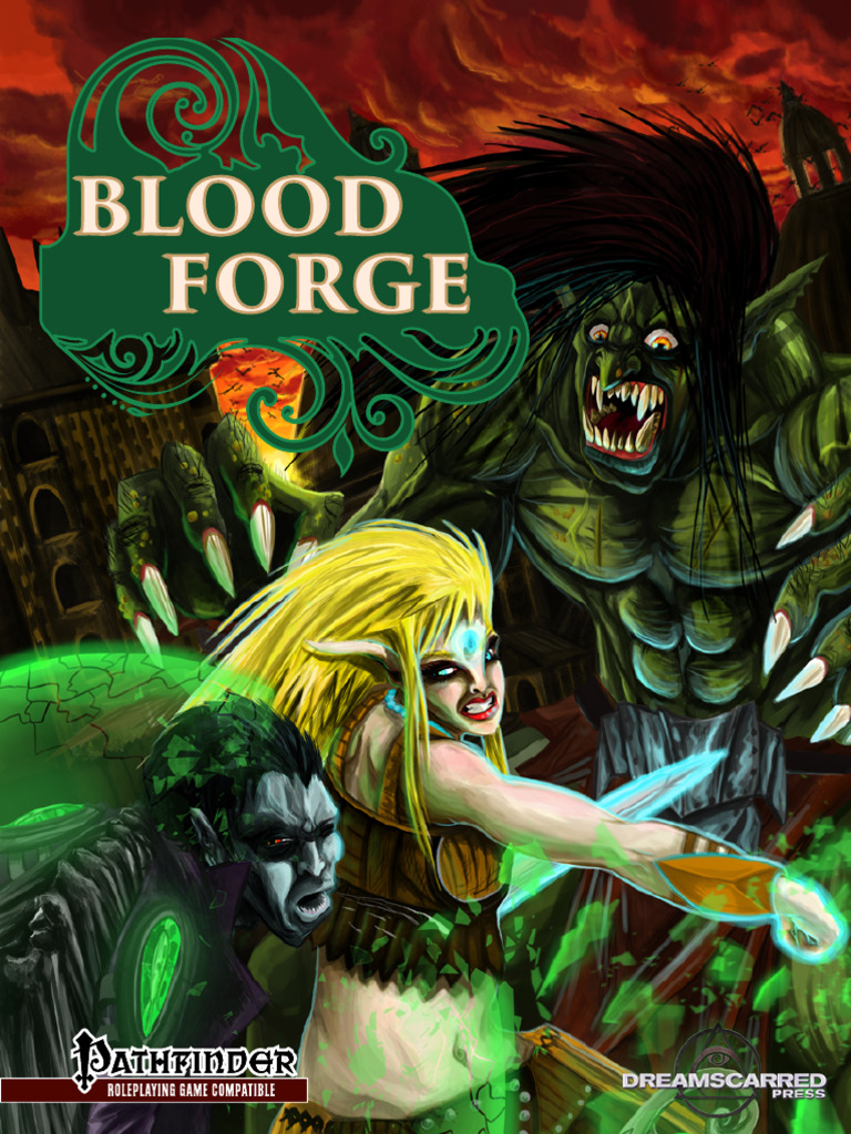 Blood Forge | PDF | Elf (Dungeons & Dragons)