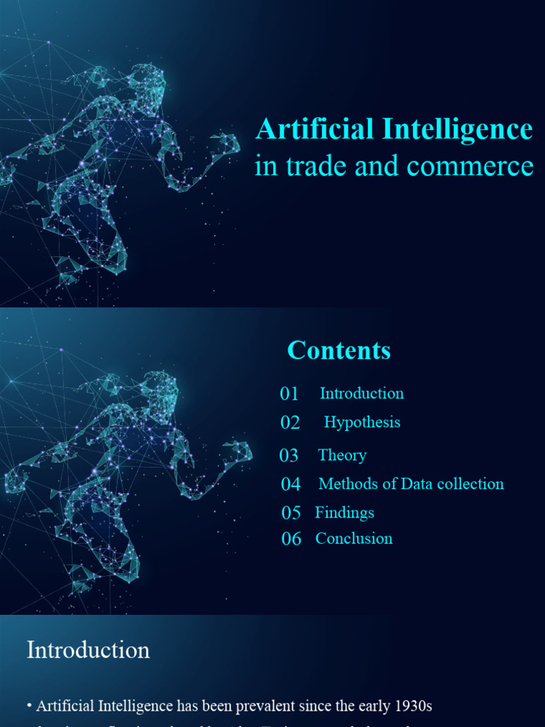 Ai in Trade and Commerce | PDF | Artificial Intelligence | Intelligence ...