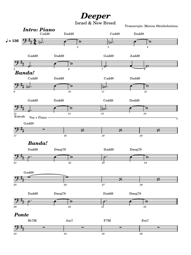 Deeper Israel Houston Gospel | PDF