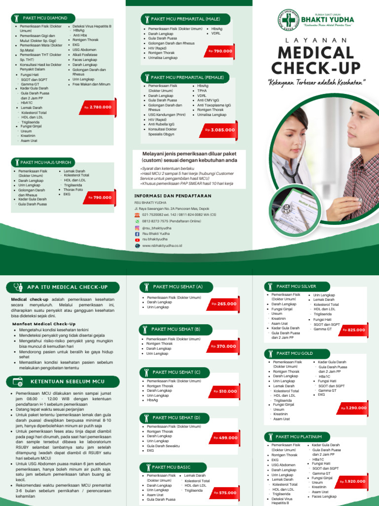 Brosur Medical Check Up | PDF