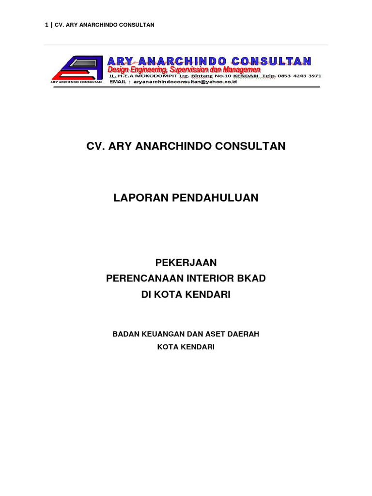 Lap Pendahuluan BKAD | PDF