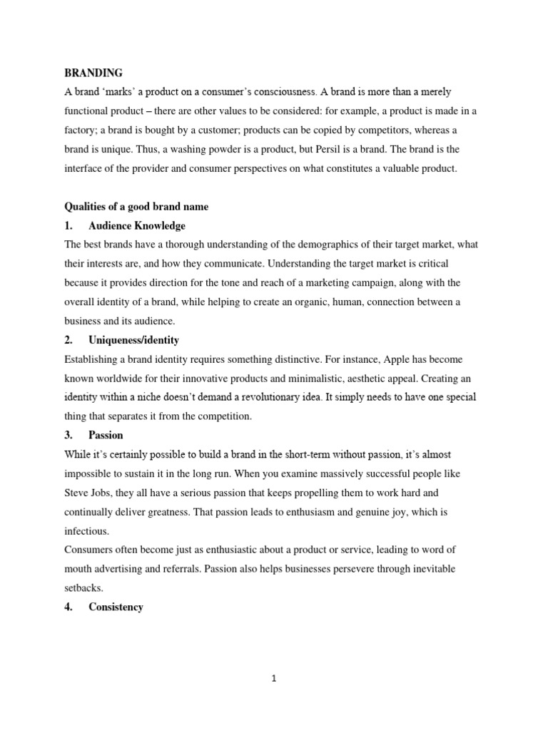 Branding | PDF | Brand | Marketing