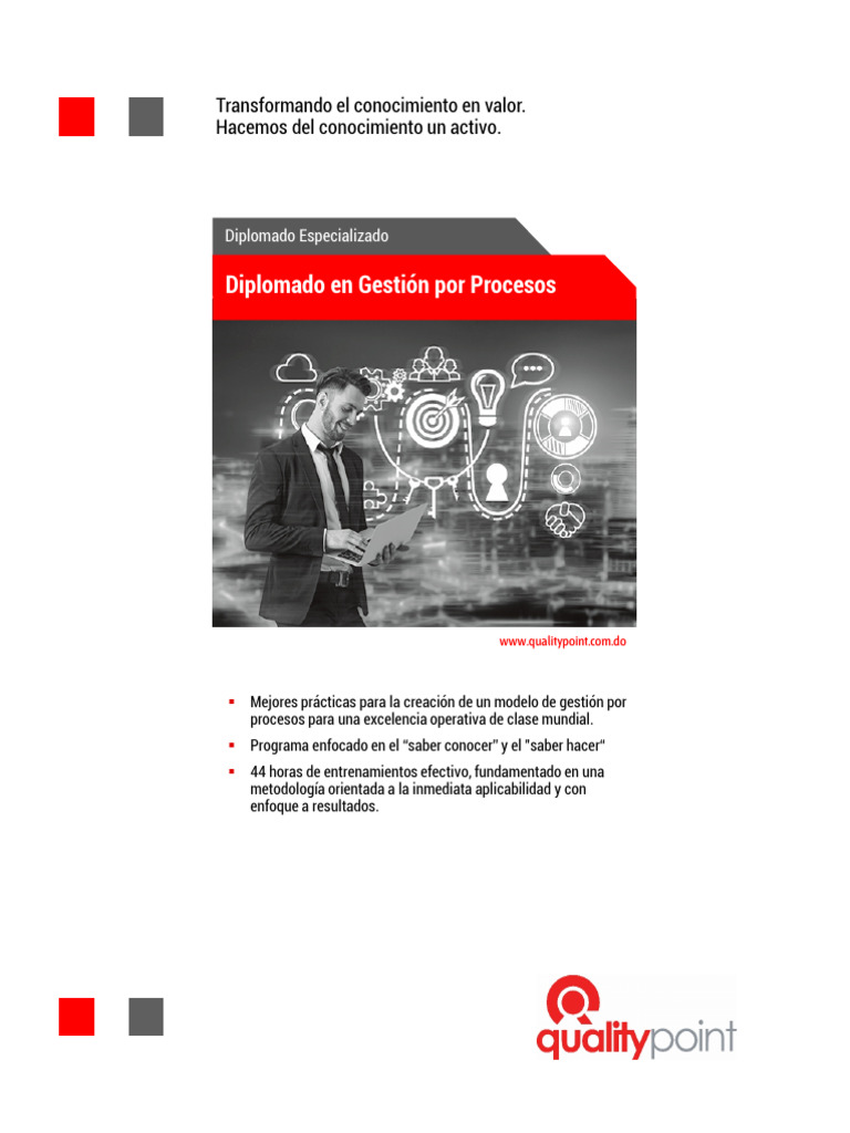 Brochure Diplomado en Gestion Por Procesos 2023 | PDF | Gestión de ... Brochure Diplomado en Gestion Por Procesos 2023 | PDF | Gestión de ...