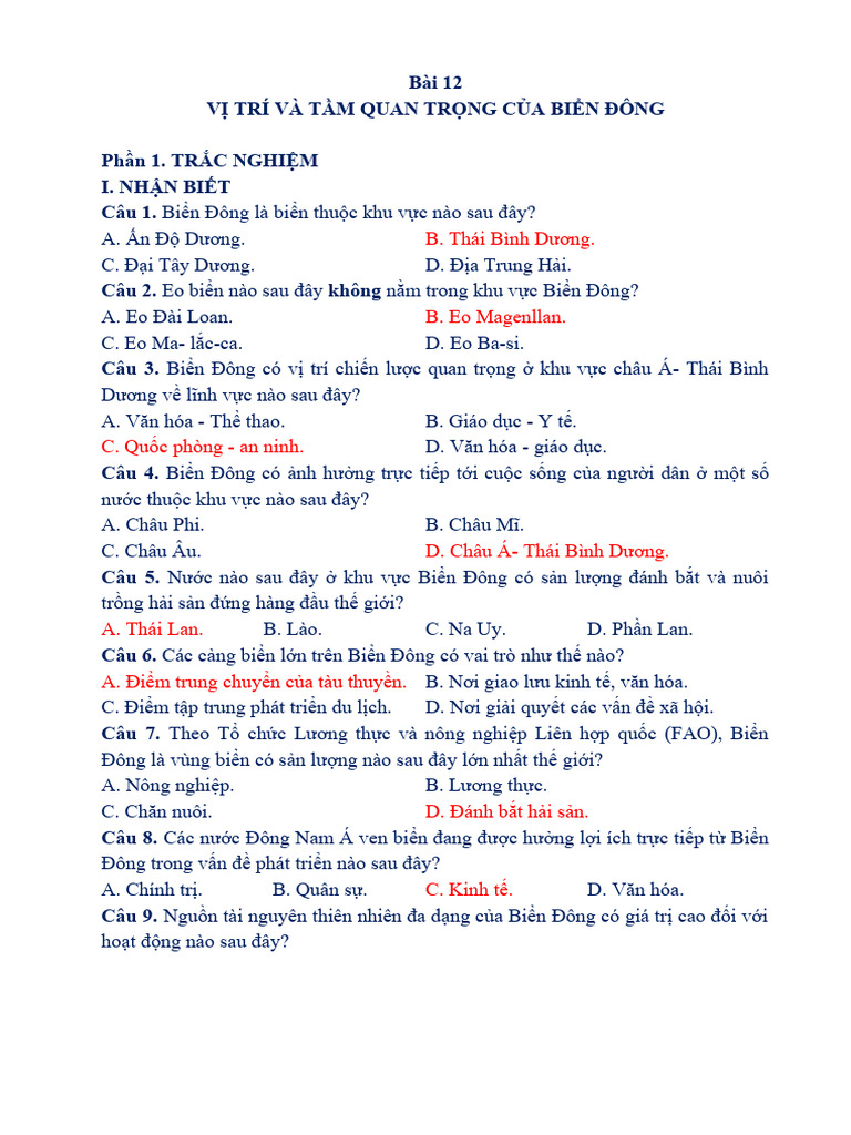 Bài 12 | PDF