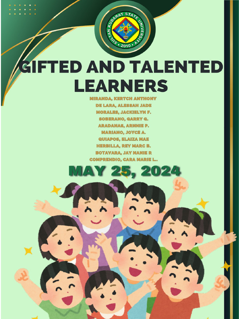 Module of Gifted and Talented Learners | PDF | Intellectual Giftedness | Gifted Education