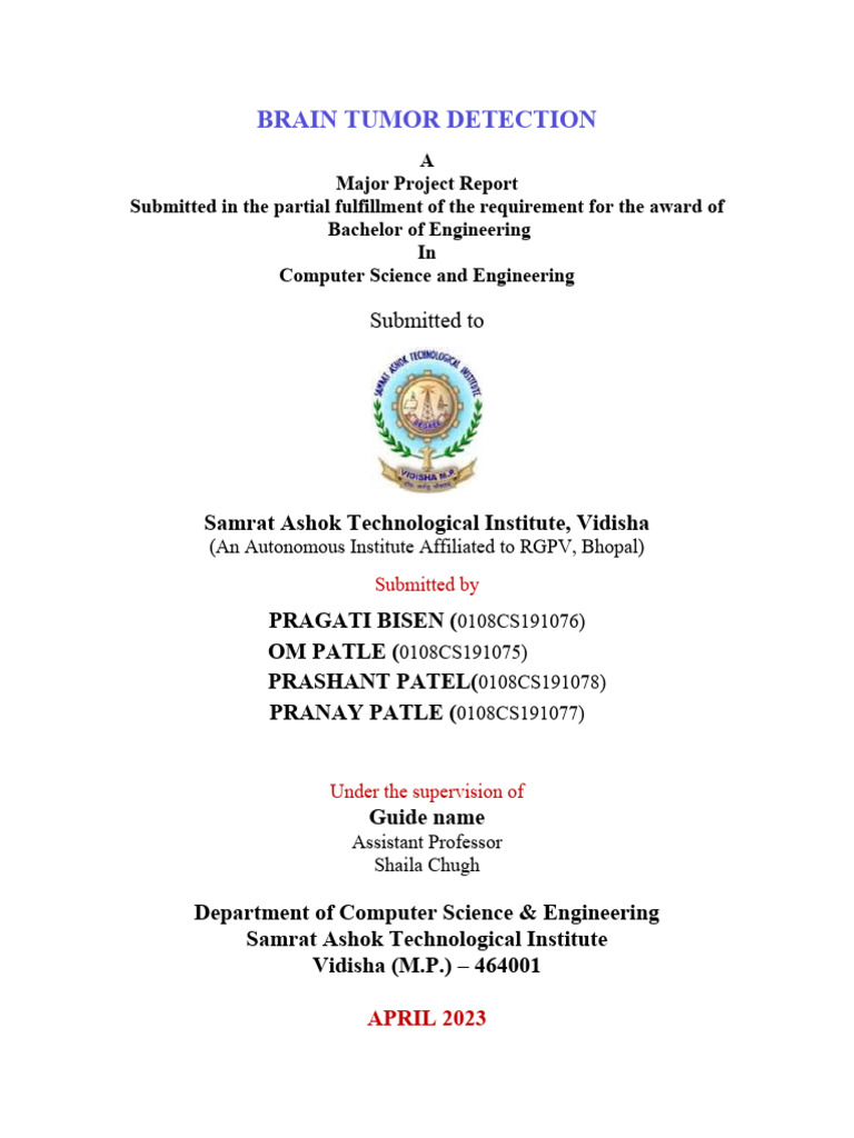 Final Major Project Report | Download Free PDF | Machine Learning | Artificial Neural Network