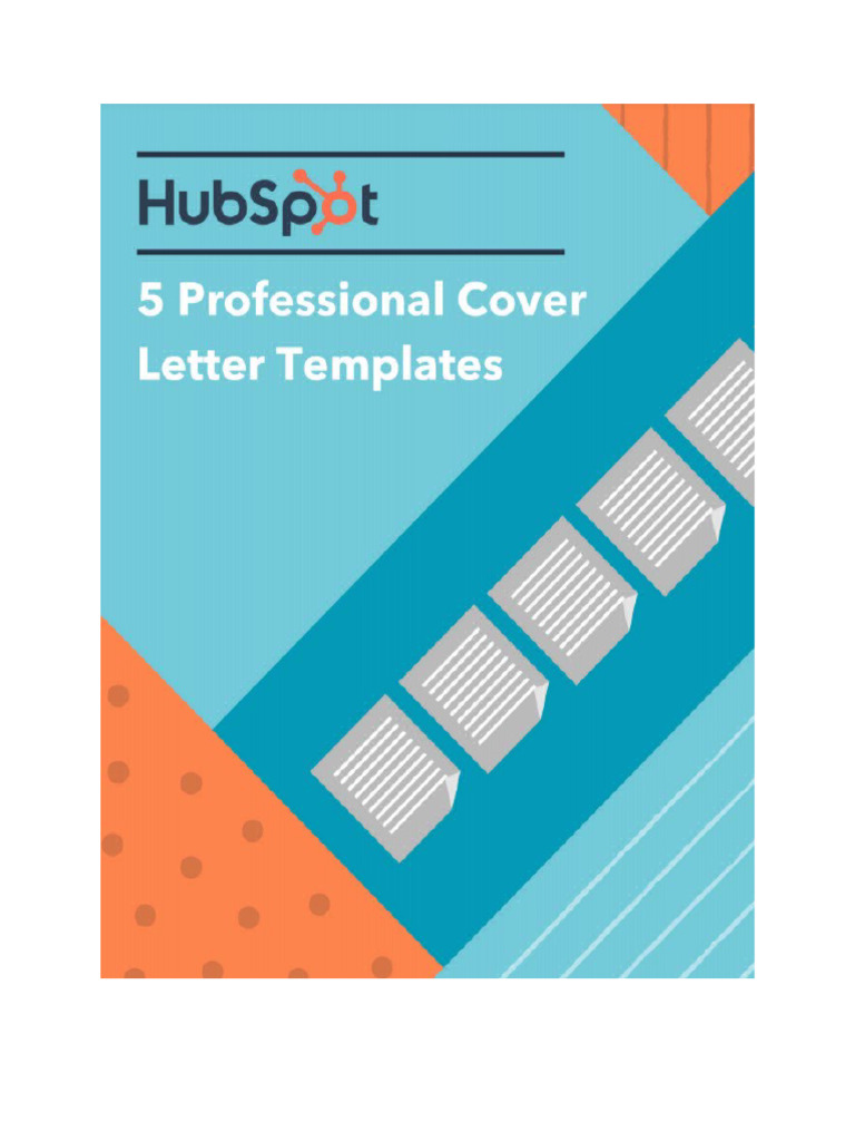 5 Cover Letter Templates - HubSpot | PDF | Résumé