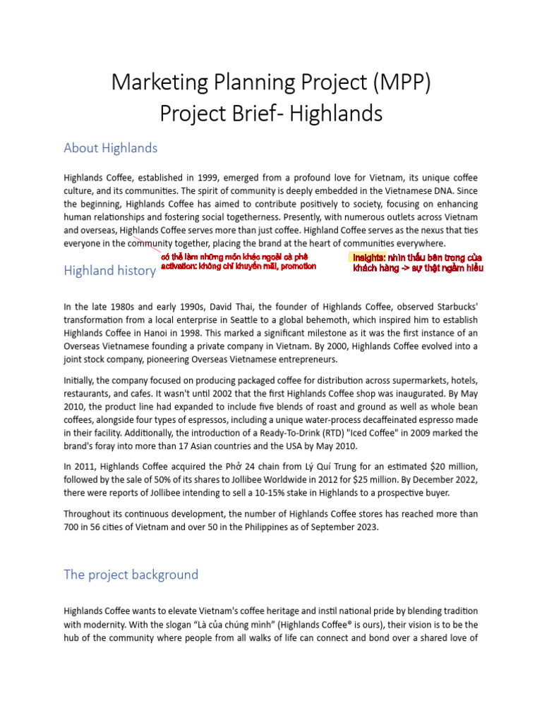 Note Brief + Insight | PDF | Marketing | Business