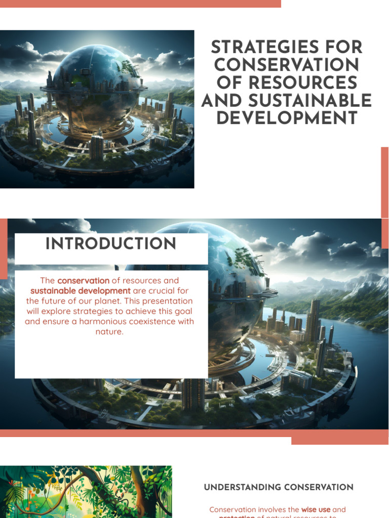 Slidesgo Strategies For Conservation of Resources and Sustainable ...