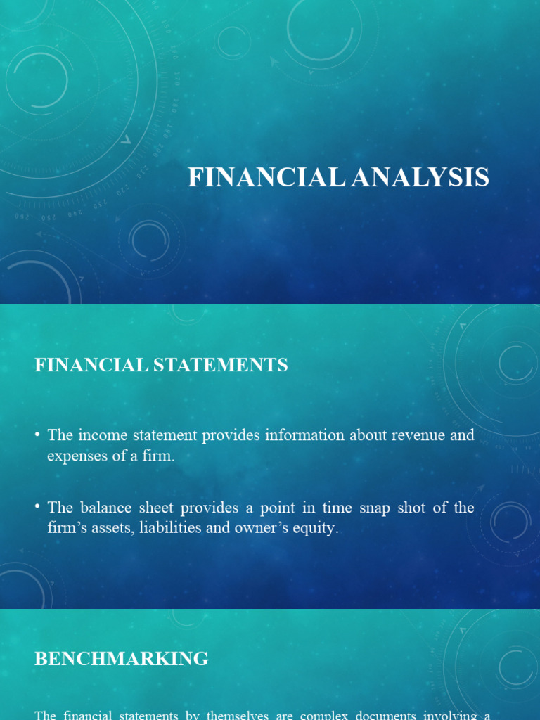 7 Financial-Analysis | PDF | Balance Sheet | Interest