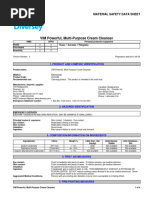 Vim Msds | PDF | Personal Protective Equipment | Water