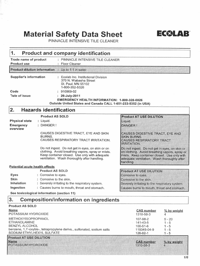 19. Floor cleaner | PDF