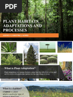 Aerial Adaptations | PDF | Habitat | Plants