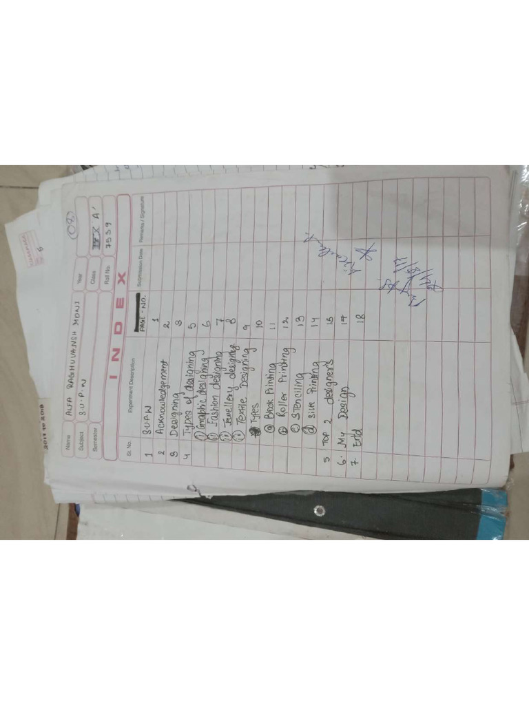 Example For File Making | PDF