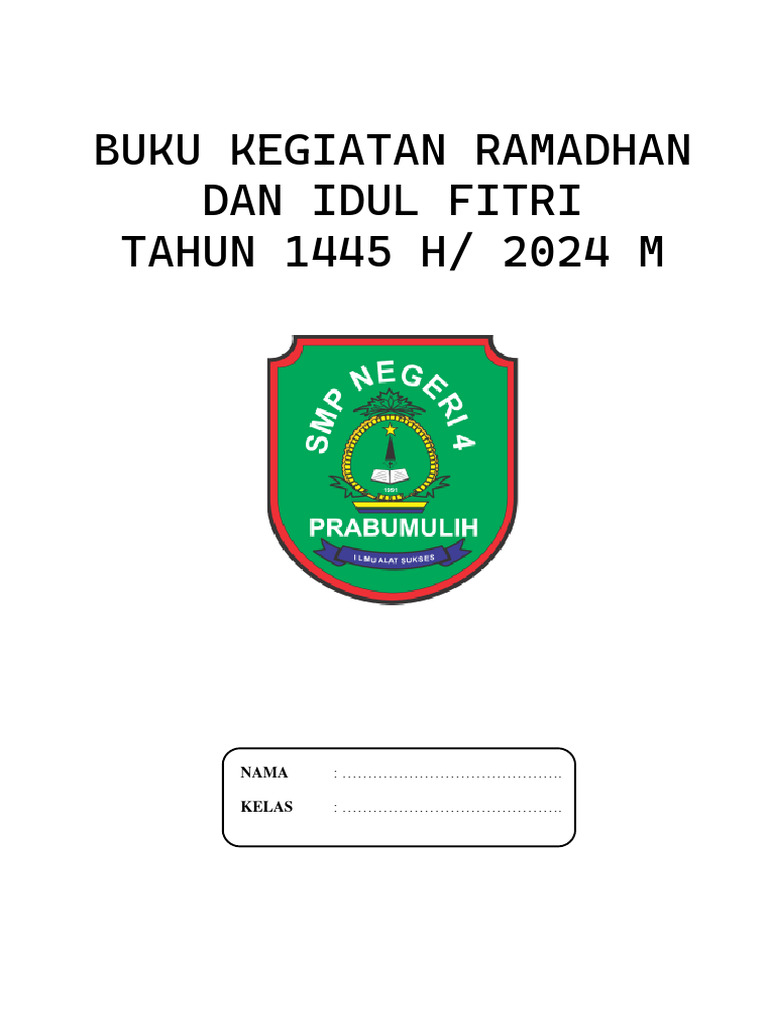 KBR SMPN 4 PBM 2024 | PDF