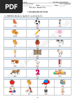 First Friends 1 Flashcards PDF | PDF