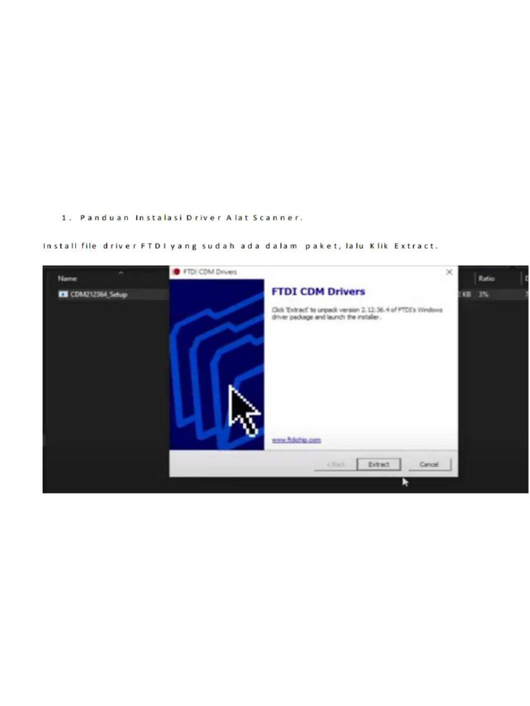 Panduan instalasi software scanner | PDF