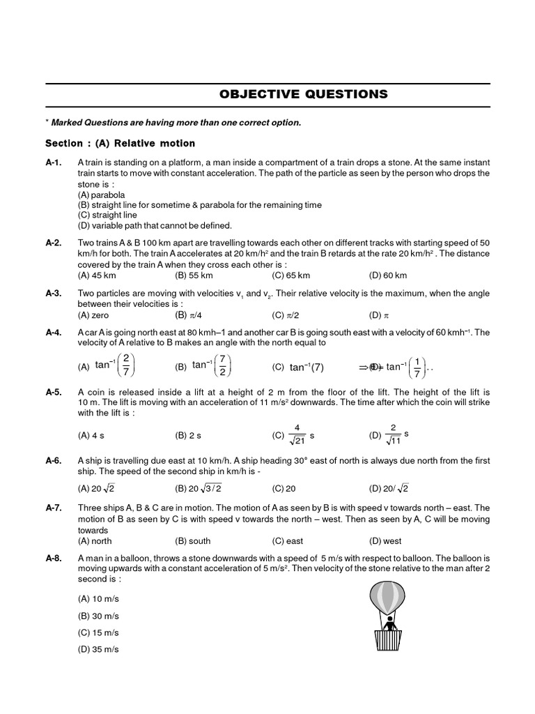 Relative Motion | PDF | Velocity | Acceleration