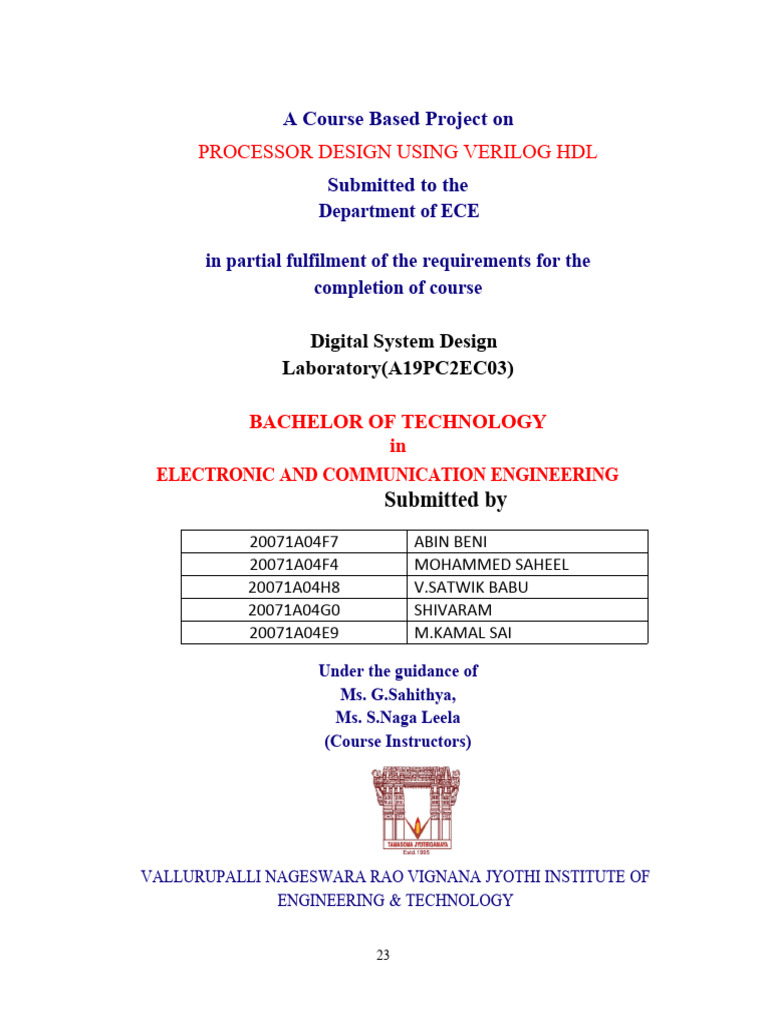 DSD Report Format Leela | Download Free PDF | Engineering