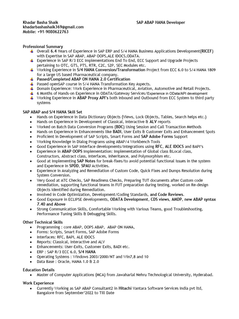 Naukri KhadarbashaShaik (6y 0m) | PDF | Honda