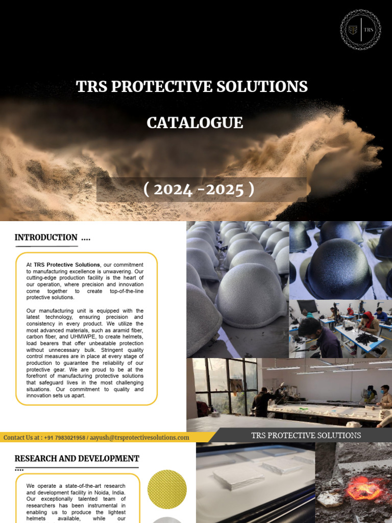 TRS Protective Solutions Catalogue | PDF | Helmet | Flight