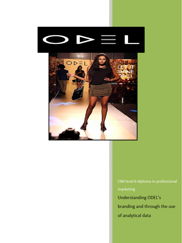 ODEL Assignment 1 | PDF | Brand | Valuation (Finance)