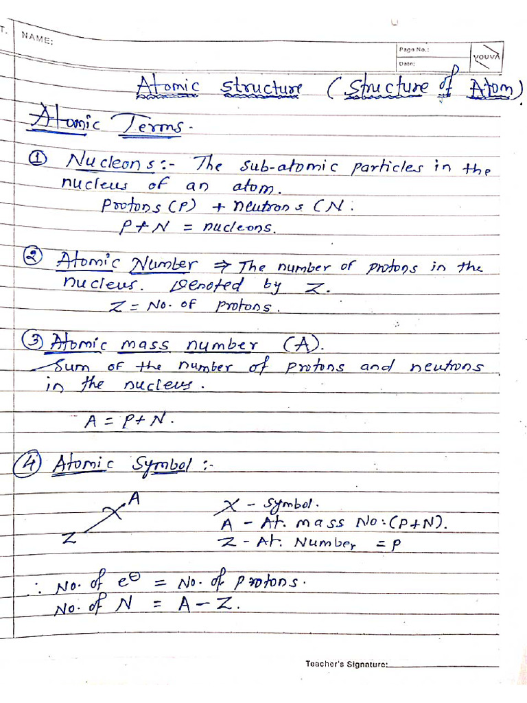 Structure_of_atom_1 | PDF