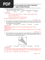 Ritangle 2024 - Stage 1 and 2 Solutions | PDF | Euclidean Geometry ...
