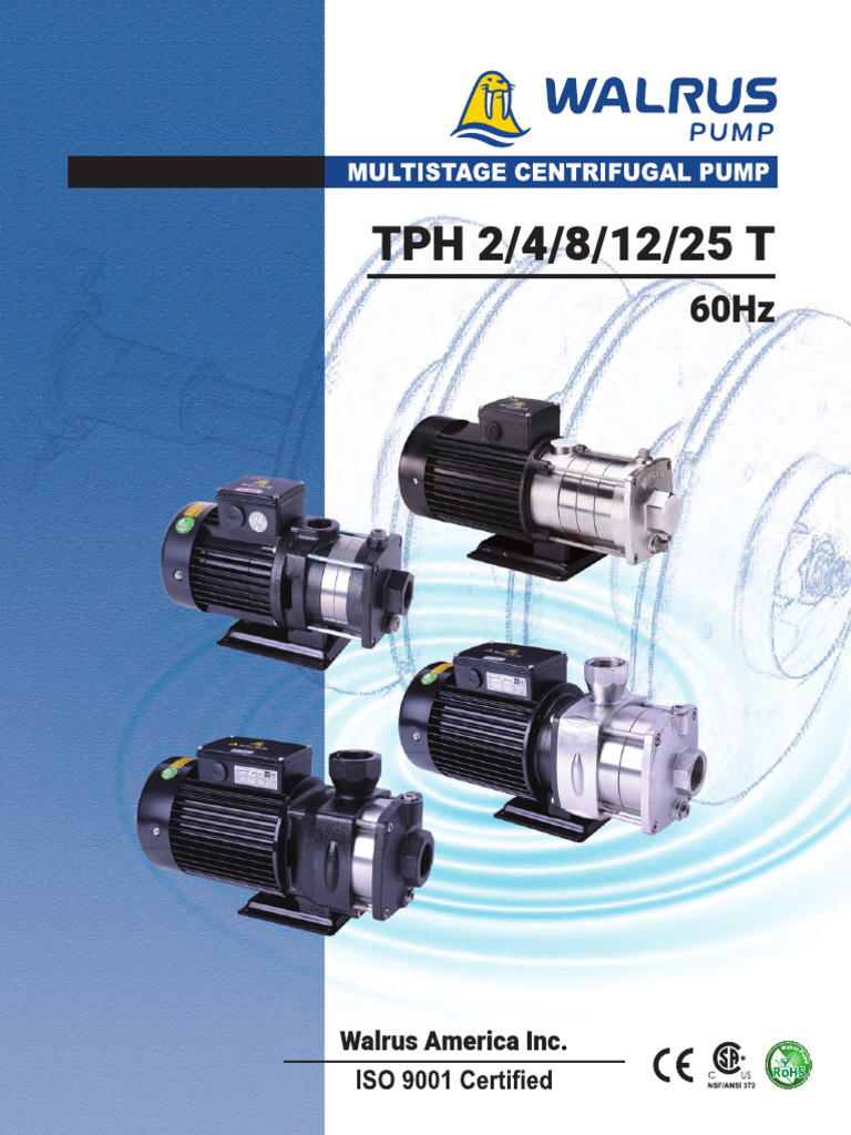 TPH Cat | PDF | Pump | Mechanical Engineering