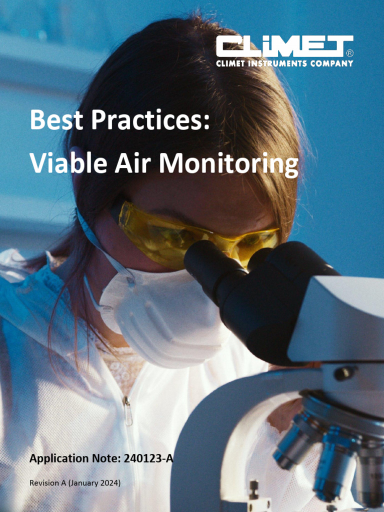 Best Practices for Viable Air Monitoring | PDF | Bacteria