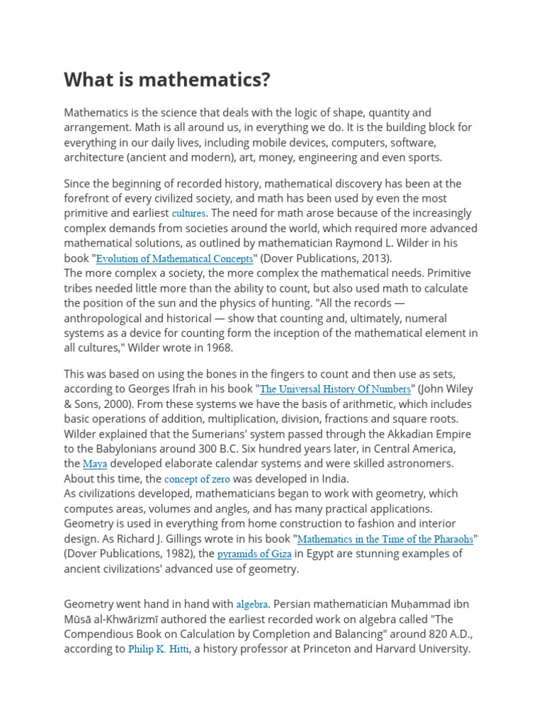 MATH | Download Free PDF | Algebra | Mathematics