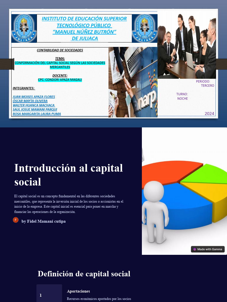 Caratula de PPT Viernes | PDF | Capital (economía) | Economias