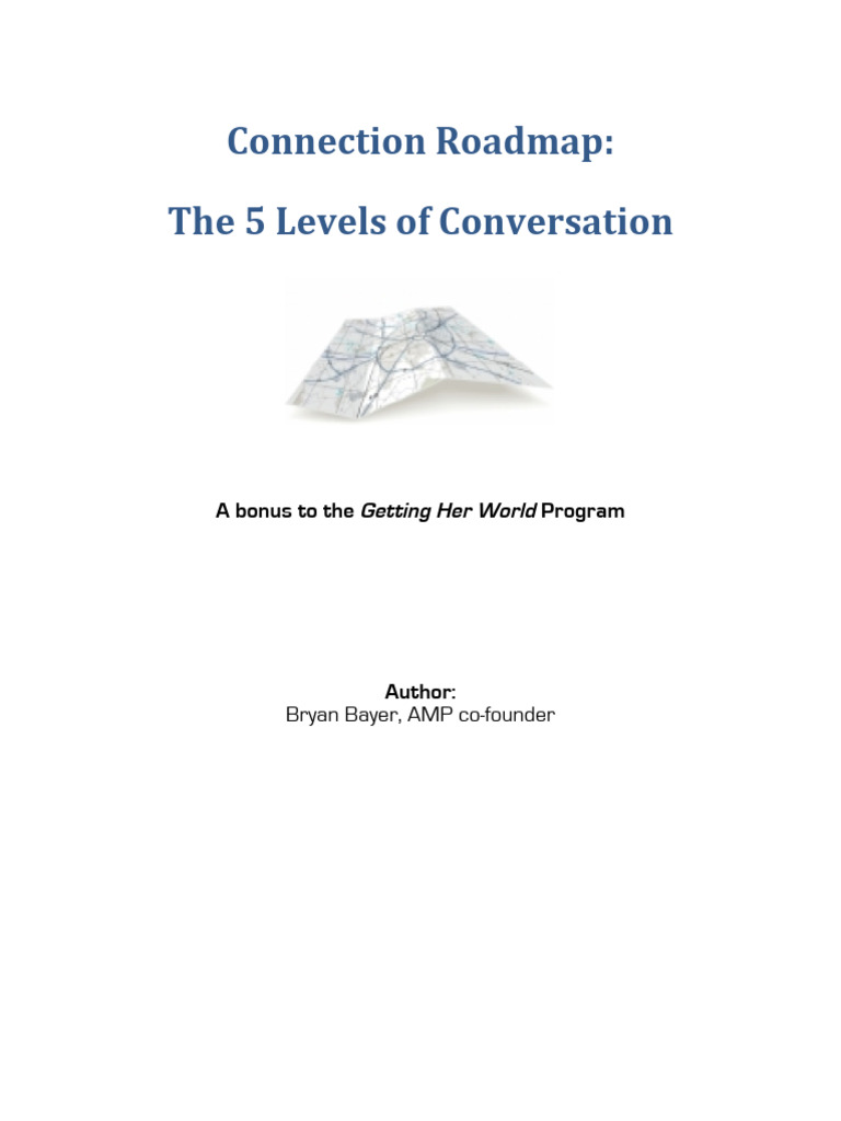 AMP 5 Levels of Conversation | PDF | Conversation