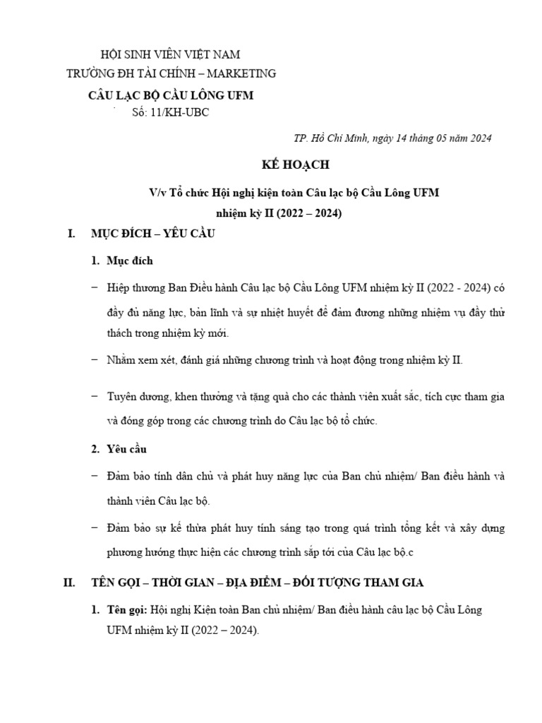 (Ubc) KH T CH C HNKT CLB Clufm | PDF