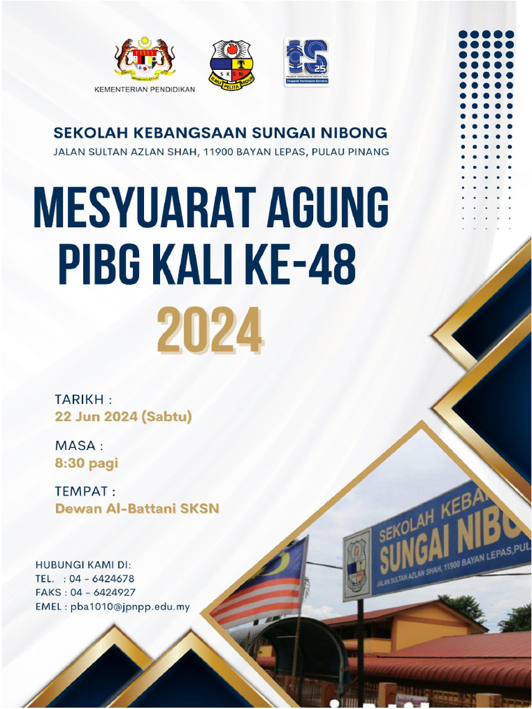 Buku Program Mesyuarat Agung Pibg 2024 Edit | PDF