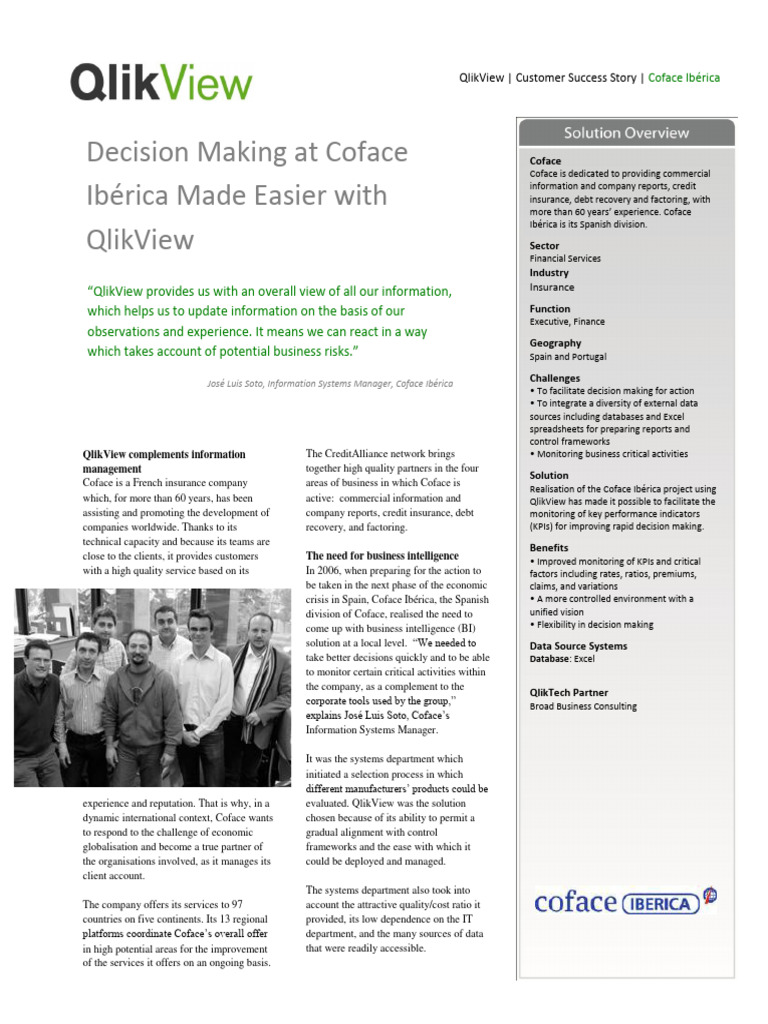Coface Customer Success Story EN | PDF | Business | Economies
