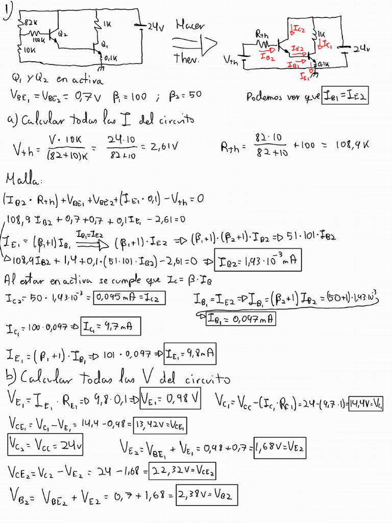 Ejercicios Electrónica 240616 171845 | PDF
