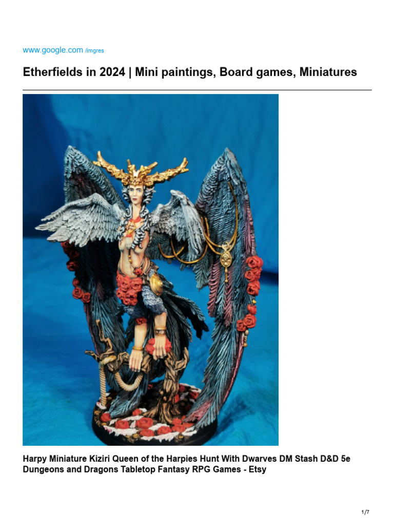 Etherfields in 2024 Mini Paintings Board Games Miniatures | PDF | Dungeons & Dragons | Role ...