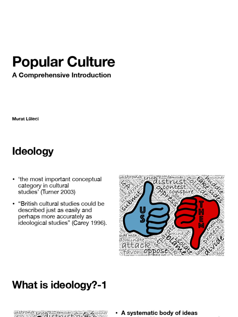 PRESENTATION Popular Culture a Comprehensive Introduction | PDF ...