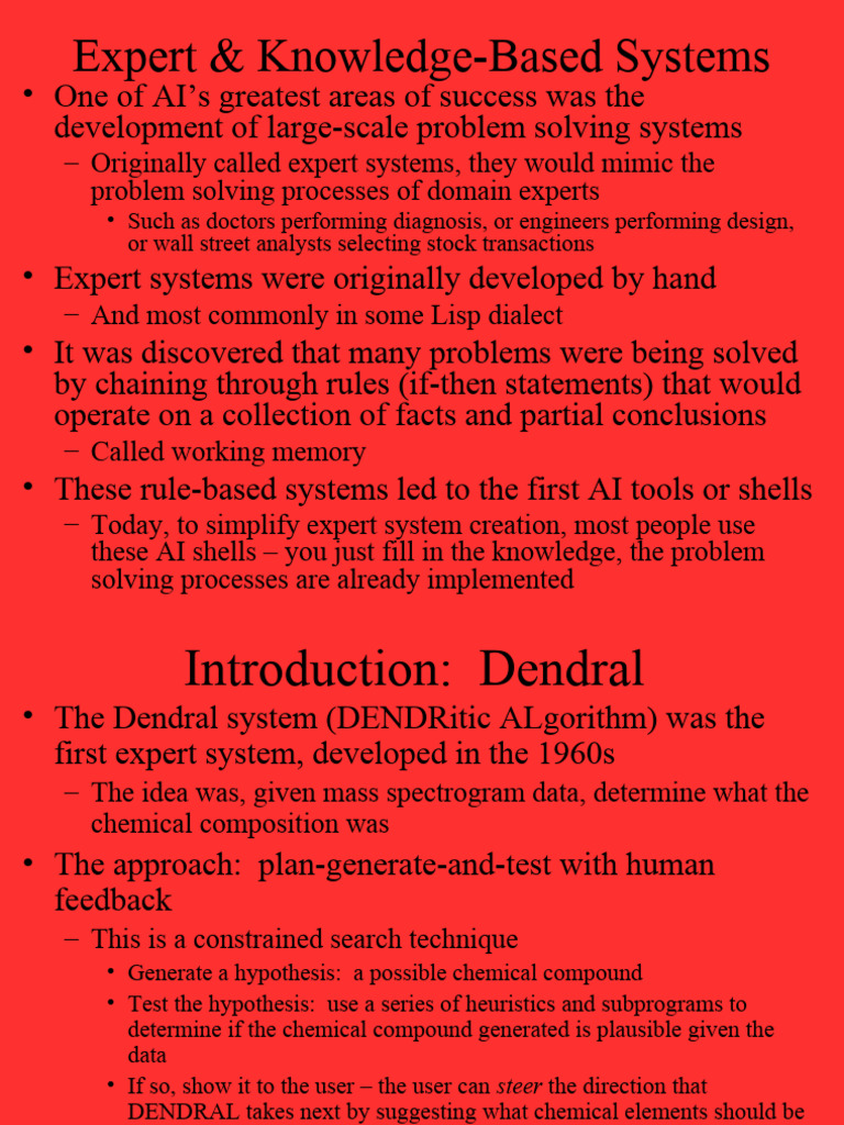 Expert System | PDF | Computer Programming | Computing