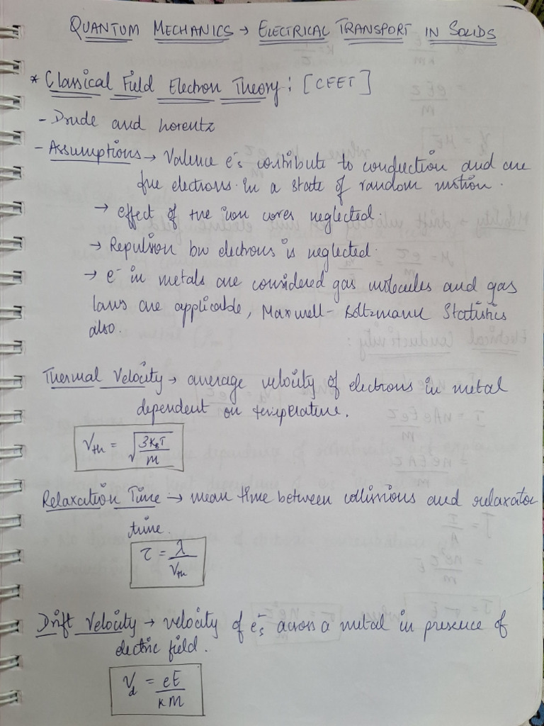 Physics Unit 3 | PDF