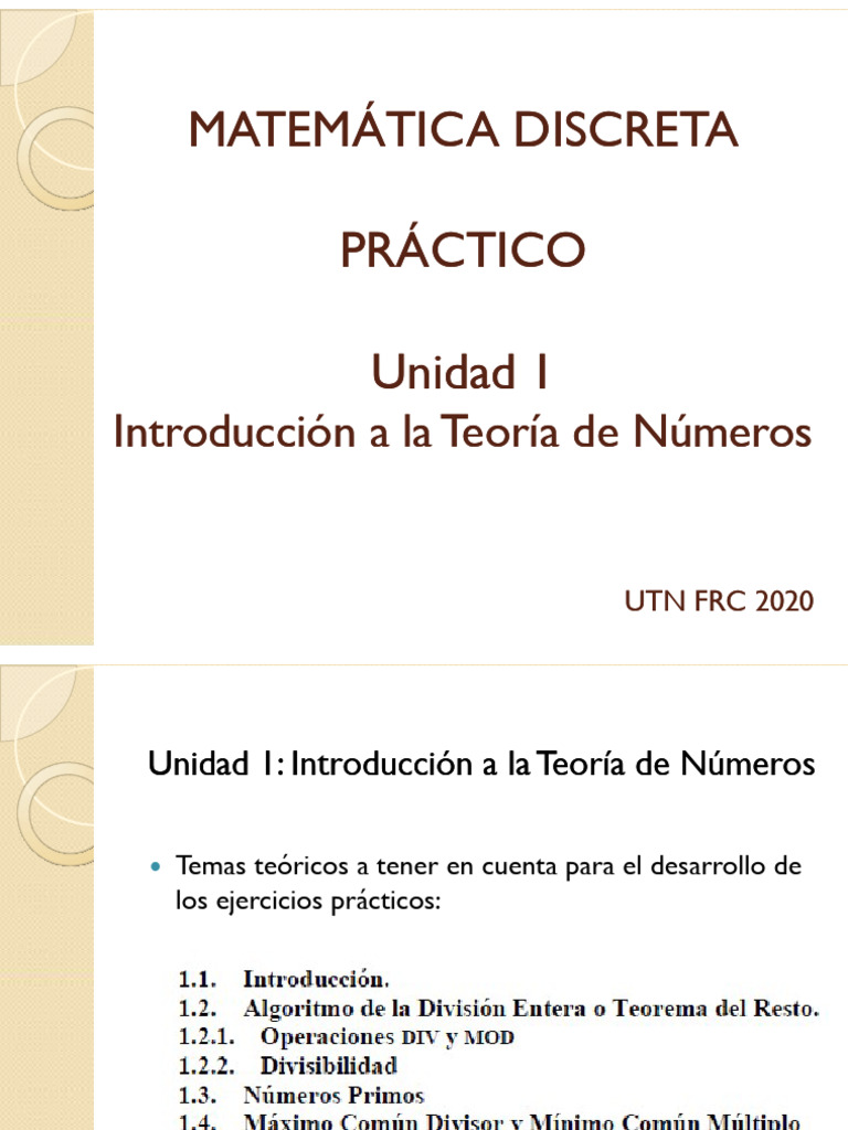Presentación U1 MAD Práctico | PDF | Algoritmos | Informática teórica