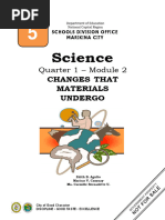 Physical & Chemical Changes Poster | PDF