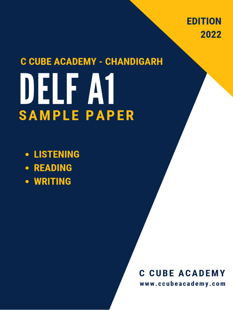DELF A1 Sample Paper 2 | PDF