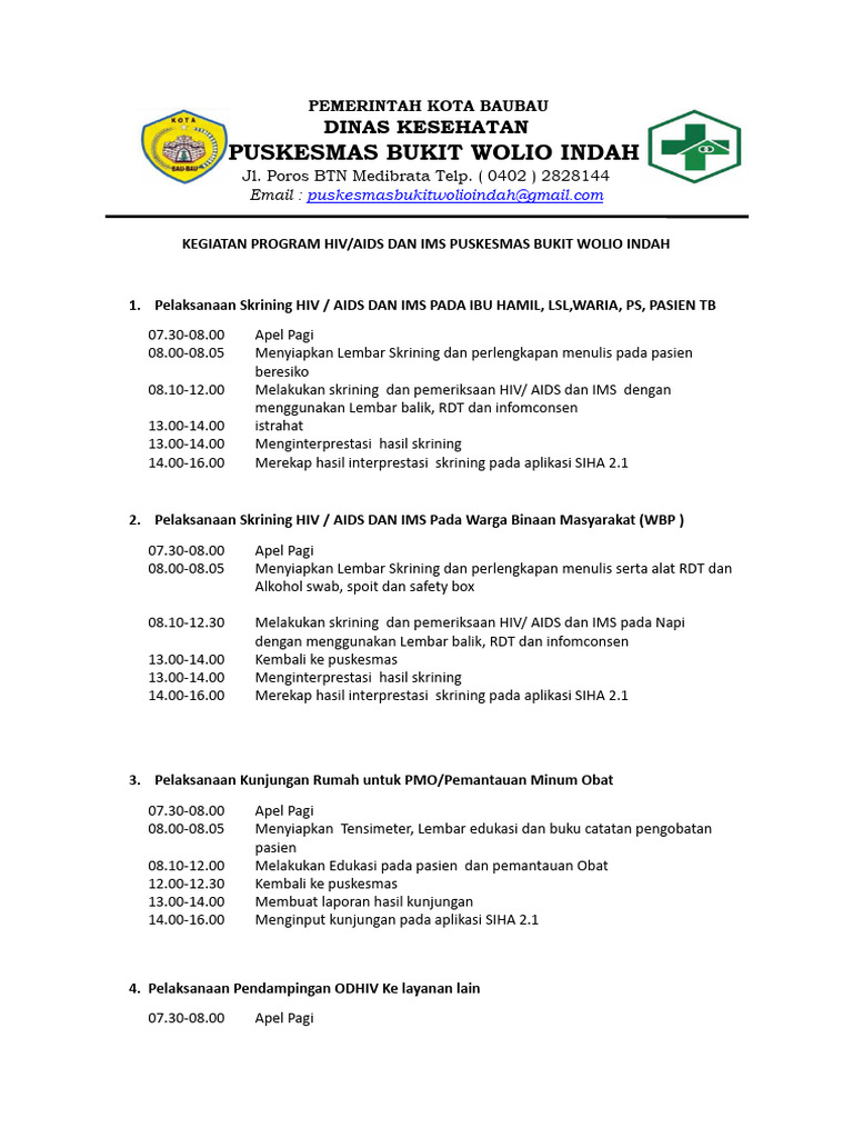 Kegiatan Program Hiv Aids Dan Ims | PDF