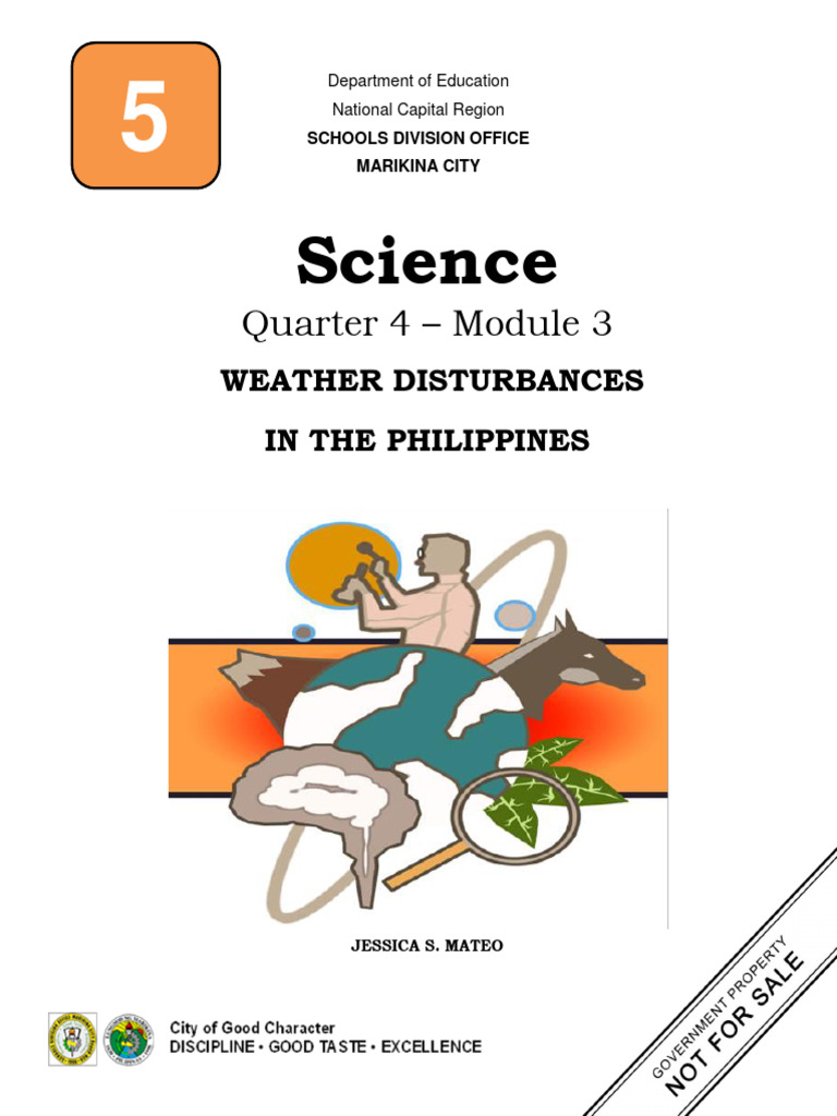 Sci5 - Q4 - M3 - Weather Disturbances | PDF | Tropical Cyclones | Rain