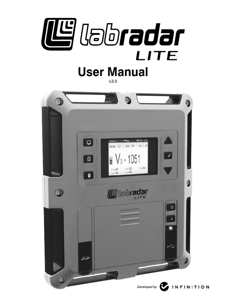 Manuale Labradar 2022 | PDF | Radar | Trigger (Firearms)